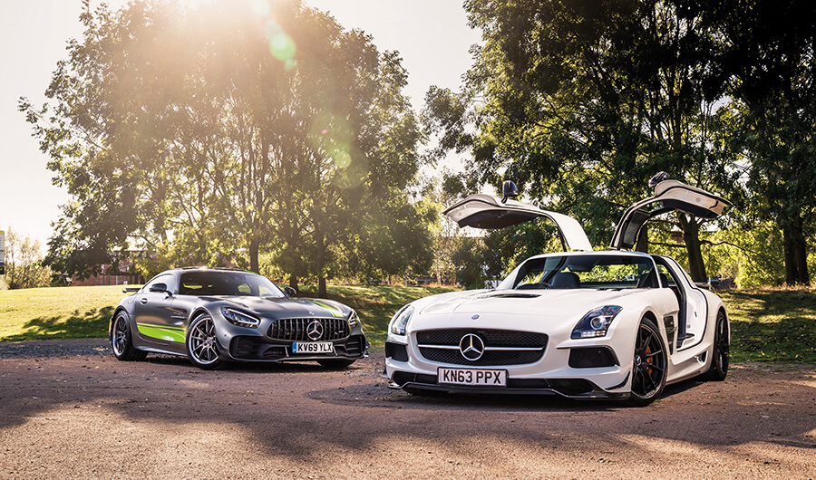 Mercedes-AMG GT R Pro V.S. SLS Black Series同場比武 - TopGear